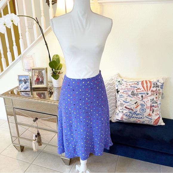 kate spade | Skirts | Nwt Kate Spade Circle Swing A Line Skirt Sweet As ...